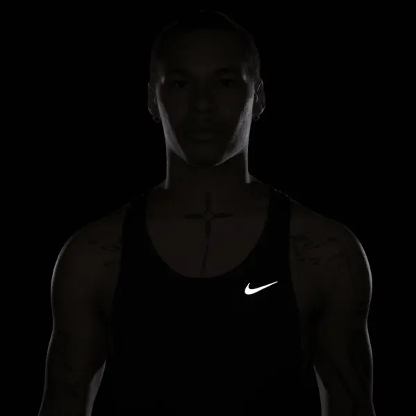 Nike Fast Dri-fit Running Singlet - Black