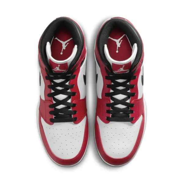 JORDAN 1 Mid Td Football Cleats - White