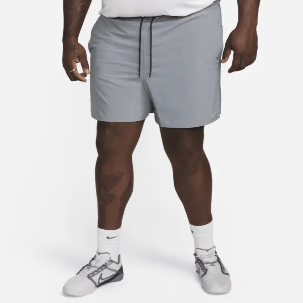 Nike Unlimited Dri-fit 5" Unlined Versatile Shorts - Grey