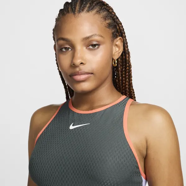 Nike Court Slam Dri-Fit Tennis Dress - Green | Editorialist