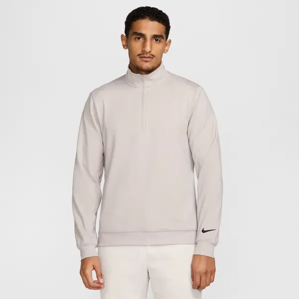 Nike Tour 1/2-zip Golf Top - Grey