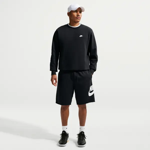 Nike Club French Terry Alumni Shorts - Black