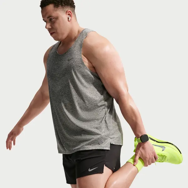 Nike Dri-fit Adv Stride Running Tank Top - Grey
