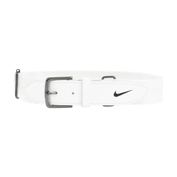 Nike Baseball Belt - White