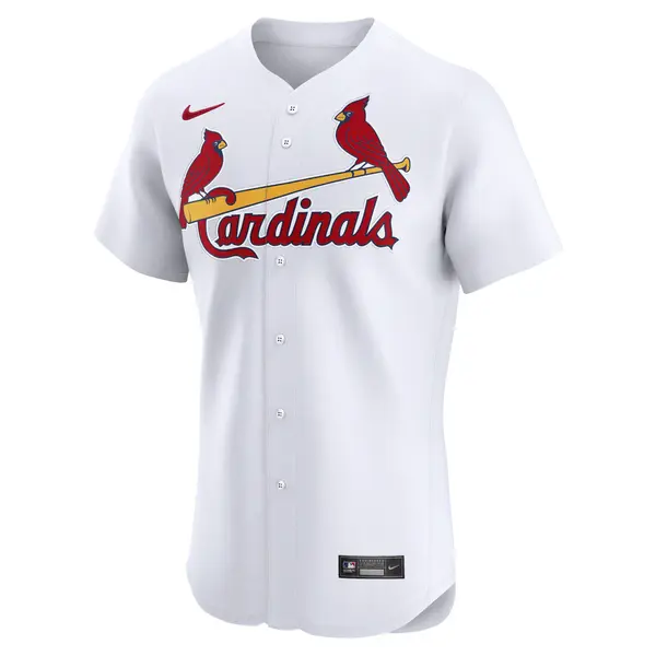 Nike St. Louis Cardinals Dri-fit Adv Mlb Elite Jersey - White