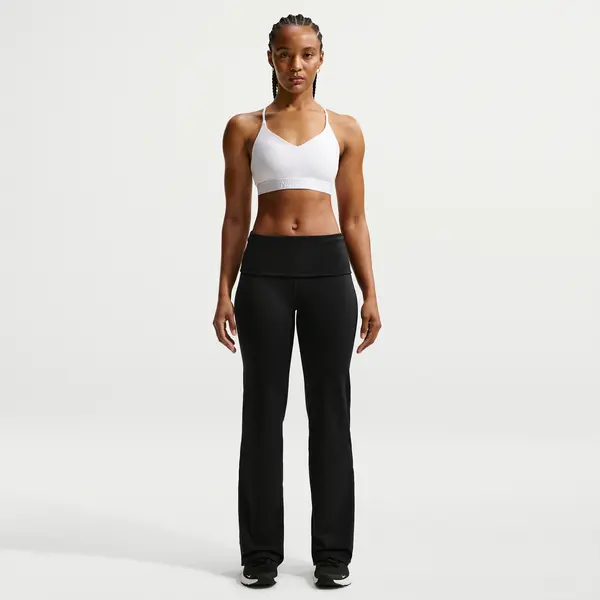 Nike Dri-fit High-waisted Fold-over Pants