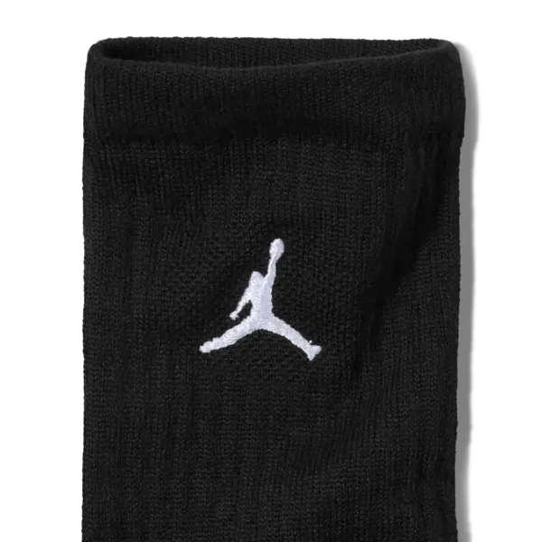 JORDAN Everyday Crew Socks 3 Pairs - Black