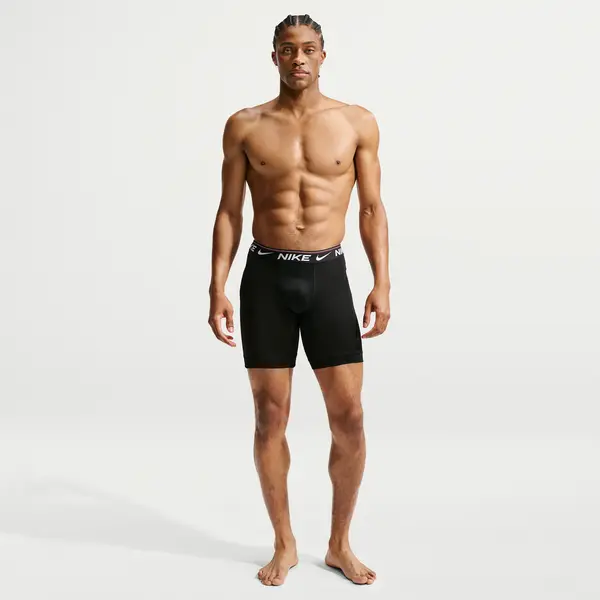 Nike Ultra Comfort Dri-fit Long Boxer Briefs - Black