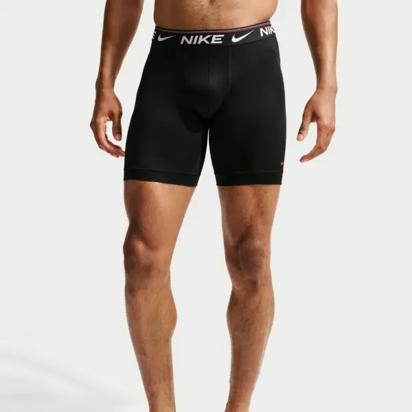 Nike Ultra Comfort Dri-fit Long Boxer Briefs - Black