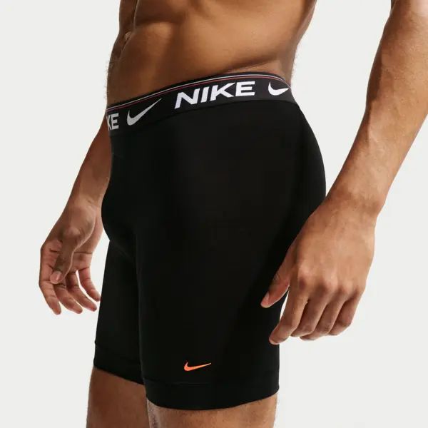 Nike Ultra Comfort Dri-fit Long Boxer Briefs - Black