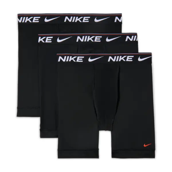 Nike Ultra Comfort Dri-fit Long Boxer Briefs - Black