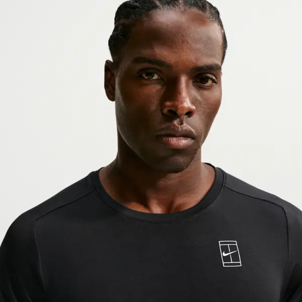 Nike Dri-fit Tennis Top - Black
