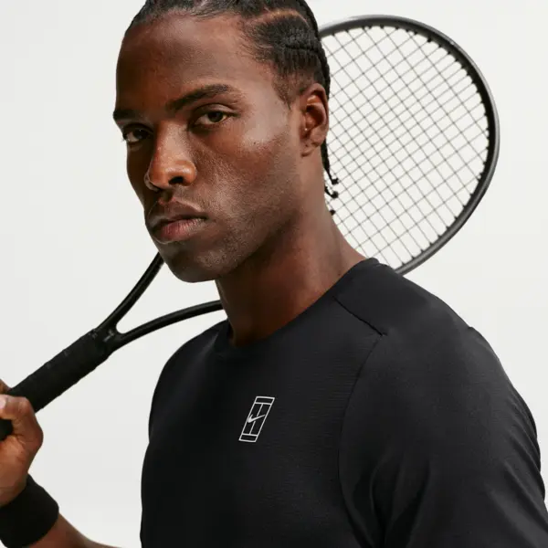 Nike Dri-fit Tennis Top - Black