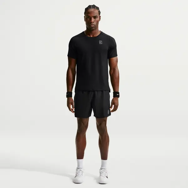 Nike Dri-fit Tennis Top - Black