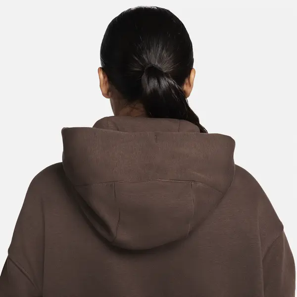 Nike Sportswear Phoenix Fleece Oversized Pullover Hoodie - Brown