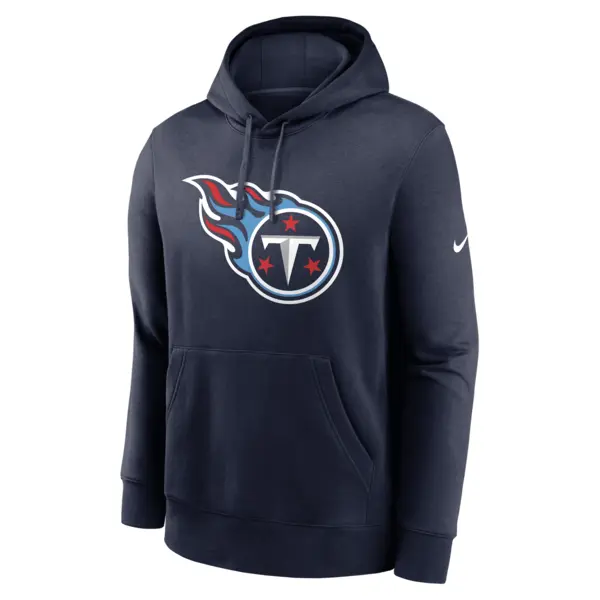 Nike Tennessee Titans Nfl Pullover Hoodie - Blue