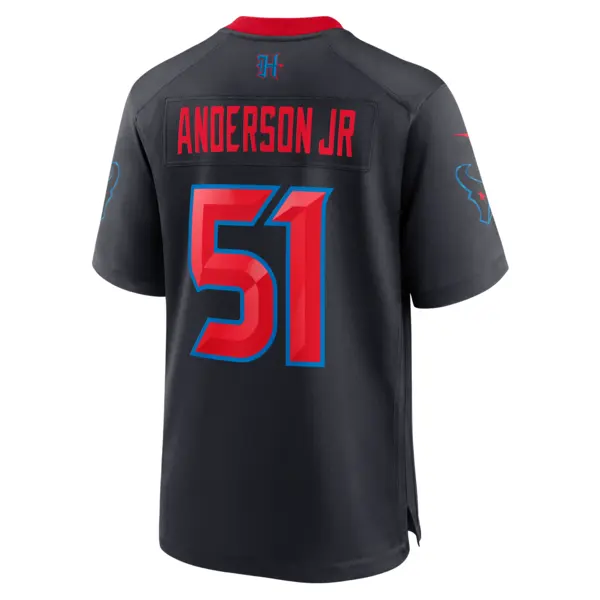 Nike Will Anderson Jr. Houston Texans Nfl Game Football Jersey - Blue