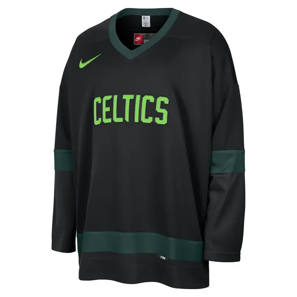 Nike Boston Celtics City Edition Nba Hockey Jersey Black 29