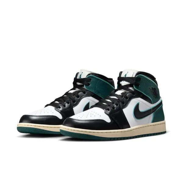 JORDAN 1 Mid Se "green Glow