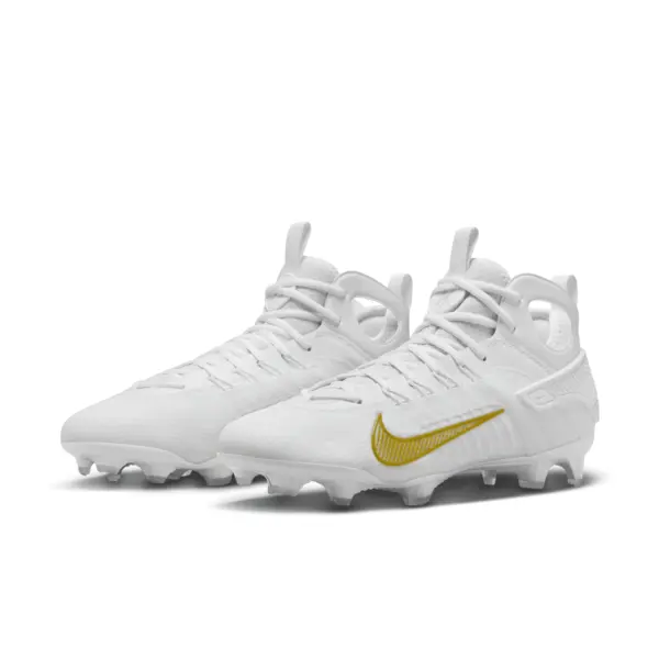 Nike Huarache Elite Lax Lacrosse Cleats - White