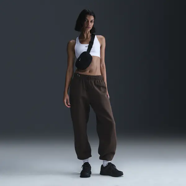 Nike Sportswear Phoenix Fleece High-waisted Oversized Sweatpants - Brown