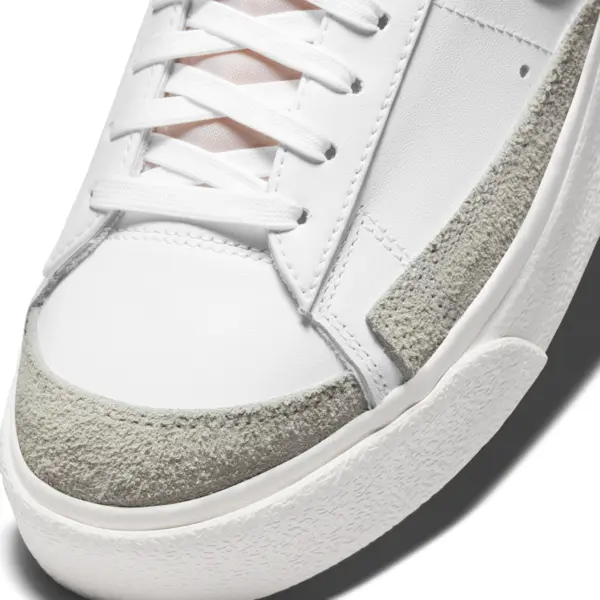 Nike Blazer Low Platform Leather Sneakers - White