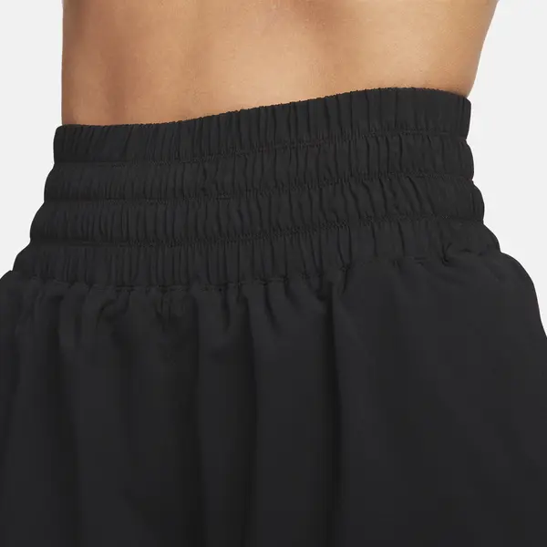 Nike One Dri-fit Ultra High-waisted 3" Brief-lined Shorts - Black