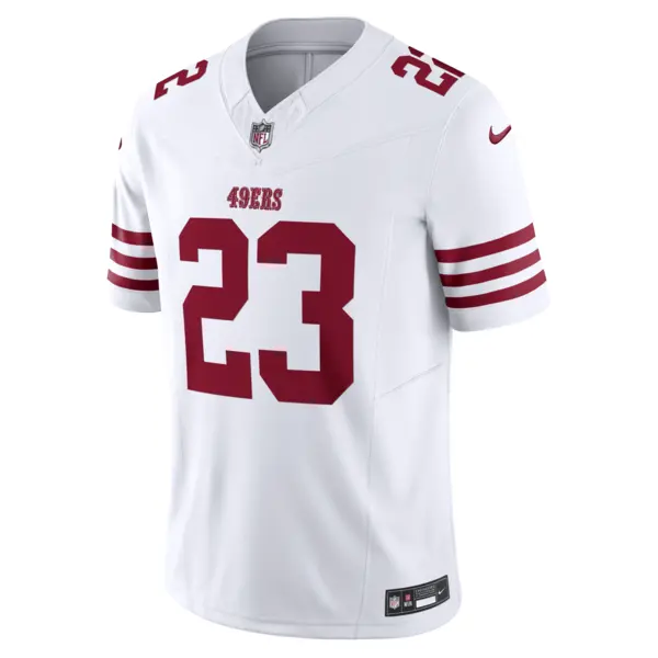 Nike Christian Mccaffrey San Francisco 49ers Dri-fit Nfl Limited Football Jersey - White