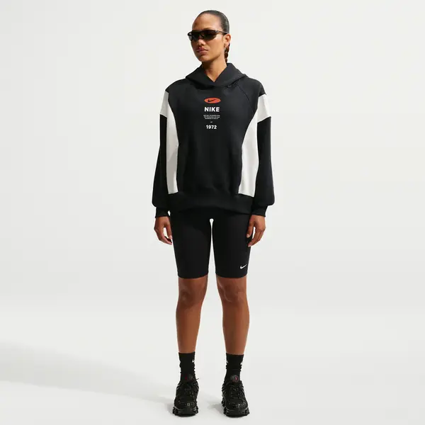 Nike Sportswear Essential Mid-rise 10" Biker Shorts - Black