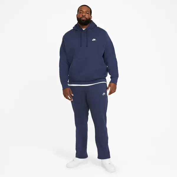 Nike Sportswear Club Fleece Pullover Hoodie - Blue