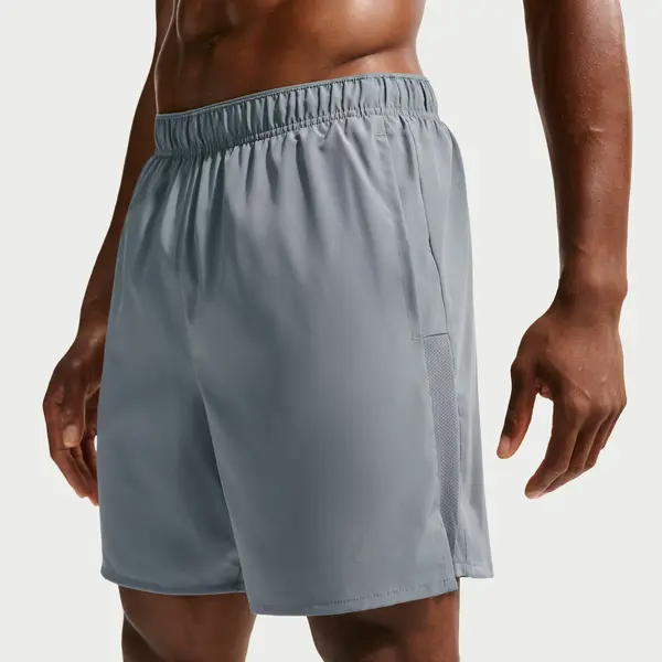 Nike Challenger Dri-fit 7" Brief-lined Running Shorts - Grey
