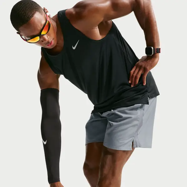 Nike Challenger Dri-fit 7" Brief-lined Running Shorts - Grey