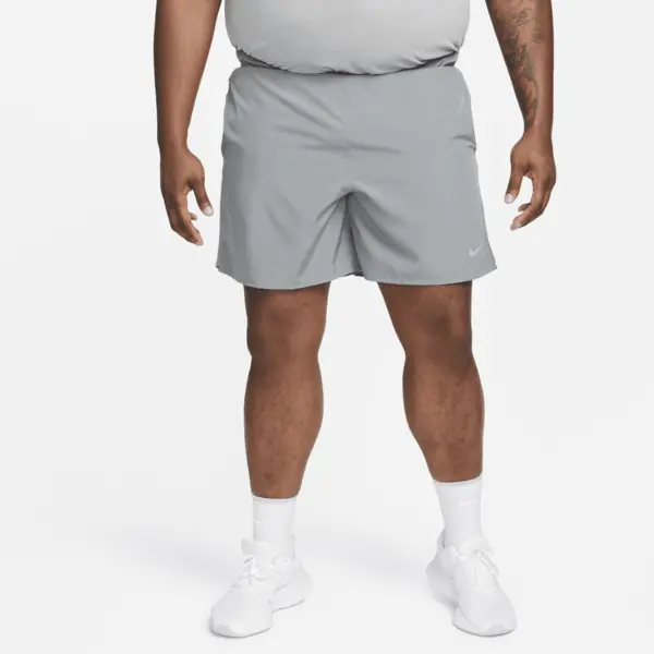 Nike Challenger Dri-fit 7" Brief-lined Running Shorts - Grey