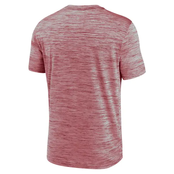 Nike Stanford Cardinal Campus Center Block Velocity Dri-fit College T-shirt - Red