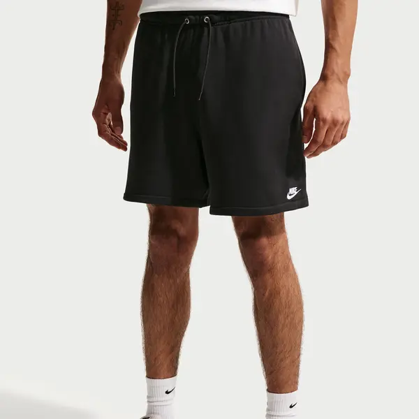 Nike Club French Terry Flow Shorts - Black