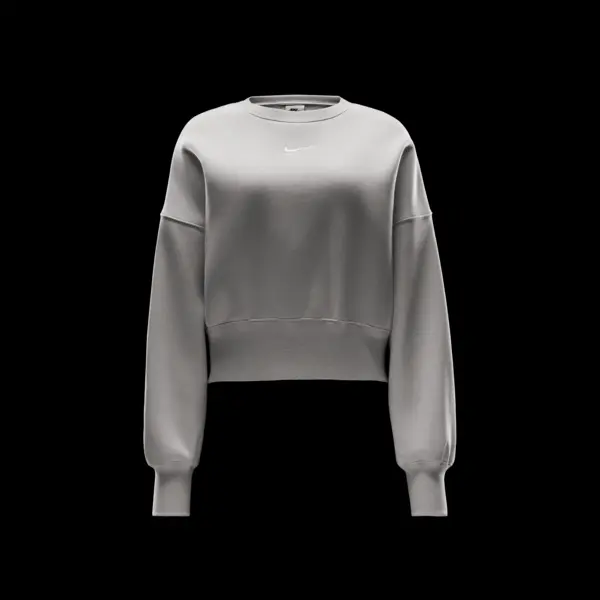 Nike Sportswear Phoenix Fleece Over-oversized Crew-neck Sweatshirt - Brown