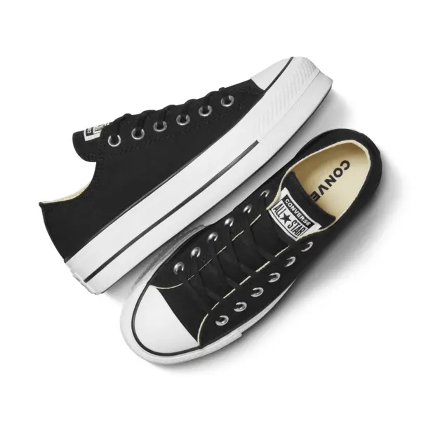 CONVERSE Chuck Taylor All Star Lift Platform Canvas Sneakers - Black