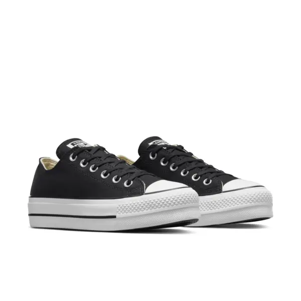 CONVERSE Chuck Taylor All Star Lift Platform Canvas Sneakers - Black