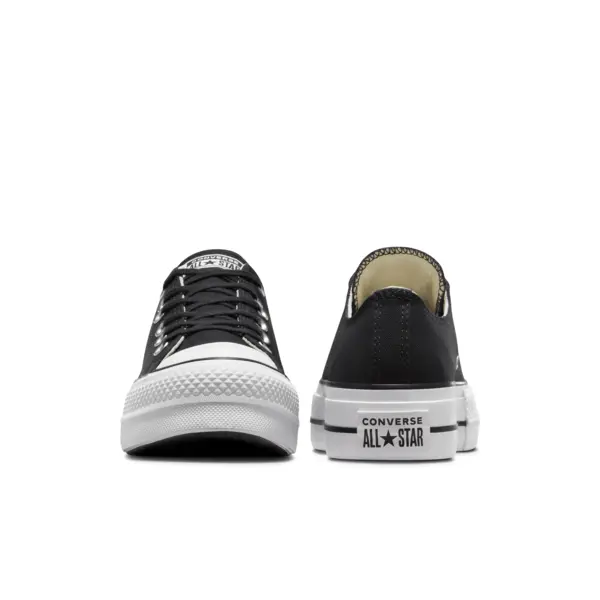 CONVERSE Chuck Taylor All Star Lift Platform Canvas Sneakers - Black