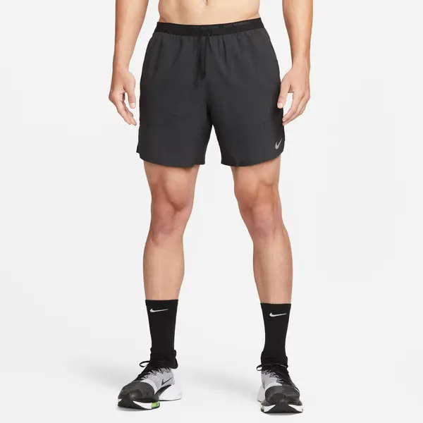 Nike Stride Dri-fit 7" Brief-lined Running Shorts - Black