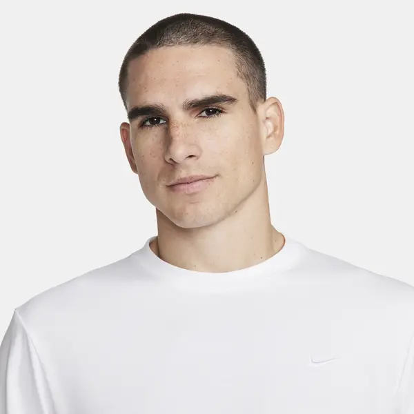Nike Primary Dri-fit Long-sleeve Versatile Top - White