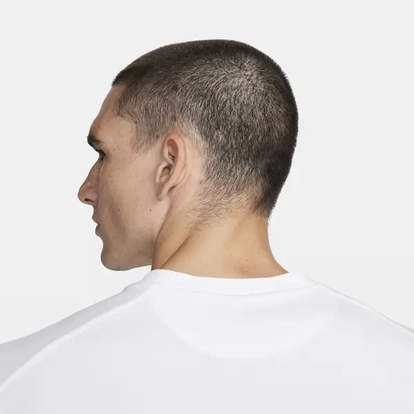 Nike Primary Dri-fit Long-sleeve Versatile Top - White