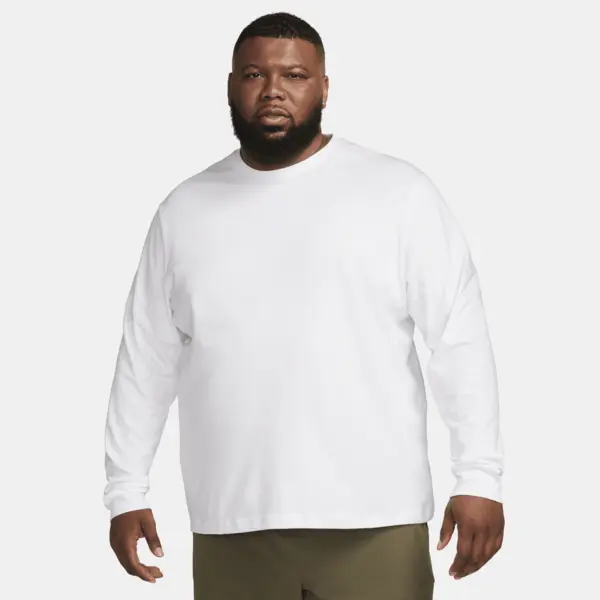 Nike Primary Dri-fit Long-sleeve Versatile Top - White