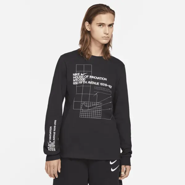 Nike Sportswear Long-sleeve T-shirt - Black