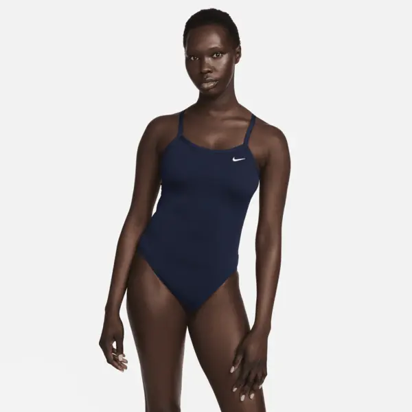 Nike Swim Hydrastrong Essential Racerback One Piece - Blue