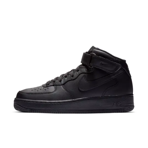 Nike Force 1 Mid '07 Sneakers - Black