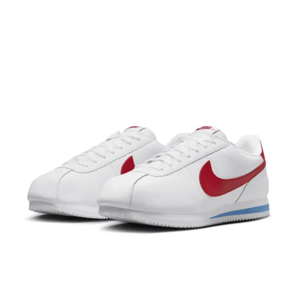 Nike Leather Cortez Sneakers - White