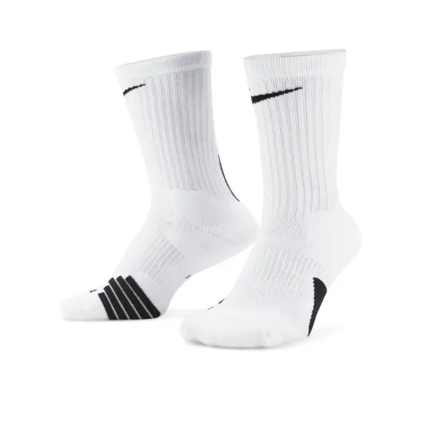 Nike Elite Crew Basketball Socks - White