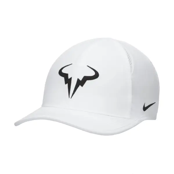 Nike Dri-fit Club Unstructured Rafa Cap - White