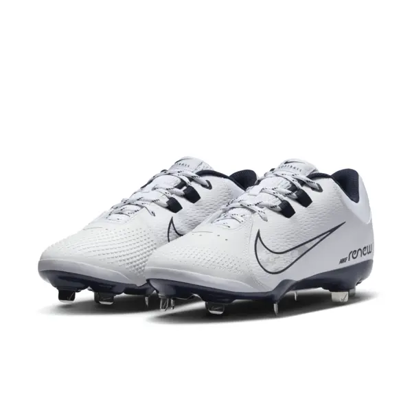 Nike Hyperdiamond 4 Pro Softball Cleats - White